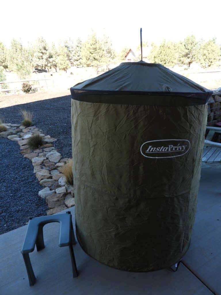 The InstaPrivy - a true field portable toilet - Gary Lewis Outdoors